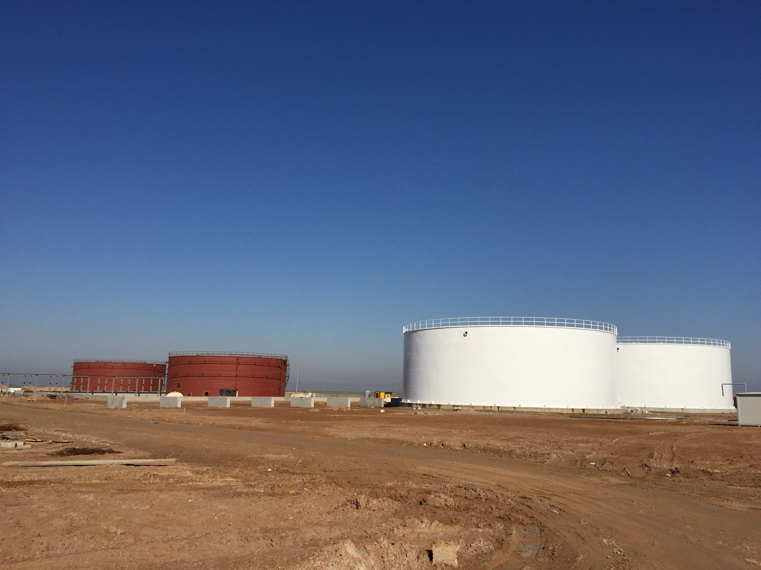 KAR GRUP HURMALI REFINERY TANKS ERBİL-IRAQ 2014 | Silver Teknik