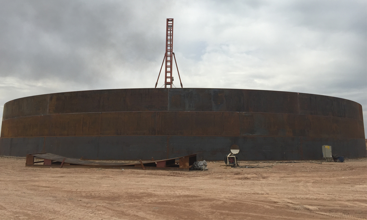 KAR GRUP BAY HASSAN REFINERY CRUDE OIL TANKS ERBİL-IRAK 2015 | Silver ...