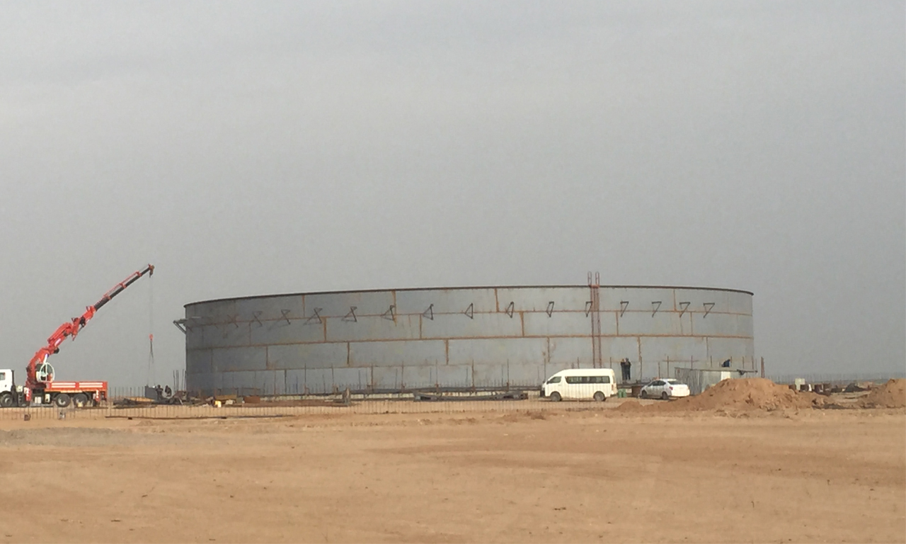 KAR GRUP HURMALI REFINERY CRUDE OIL TANK ERBİL-IRAQ 2015 | Silver Teknik