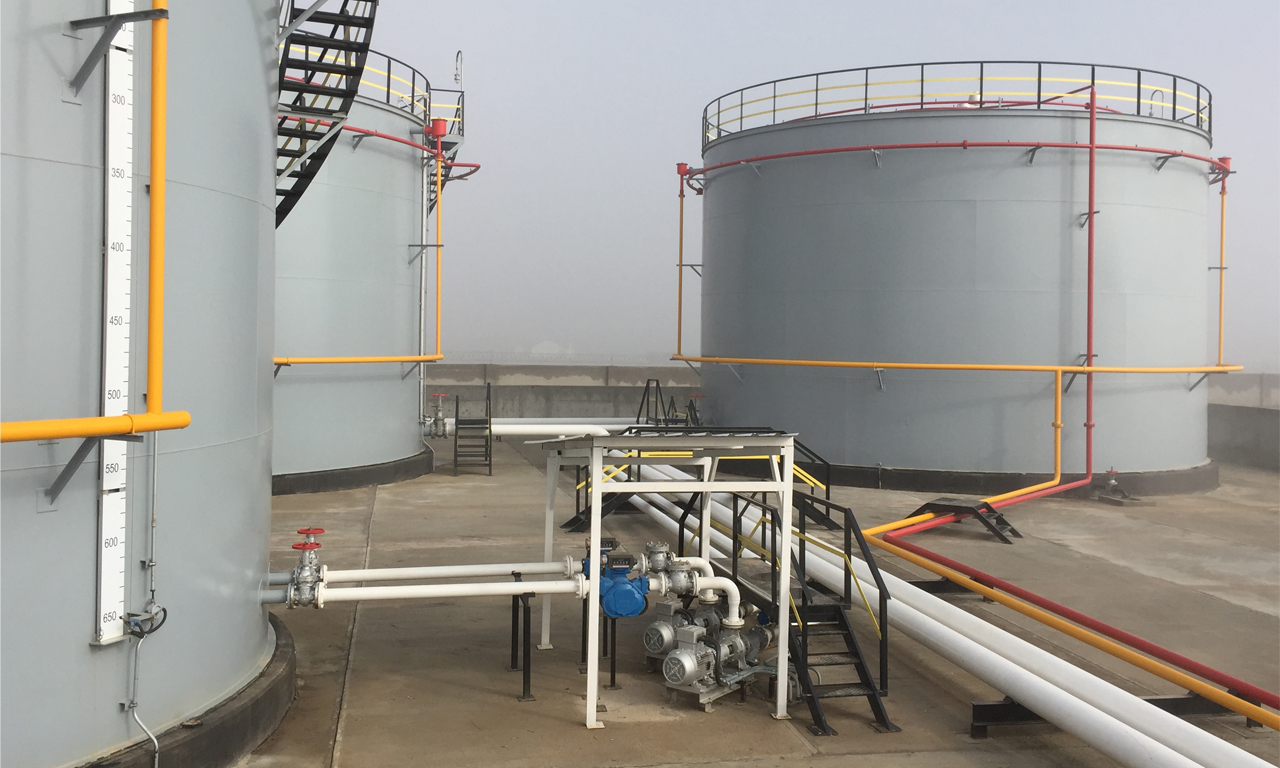 UNİTED ENERJİ FALCON TERMİNAL PHASE-1 ERBİL-IRAQ 2014 | Silver Teknik