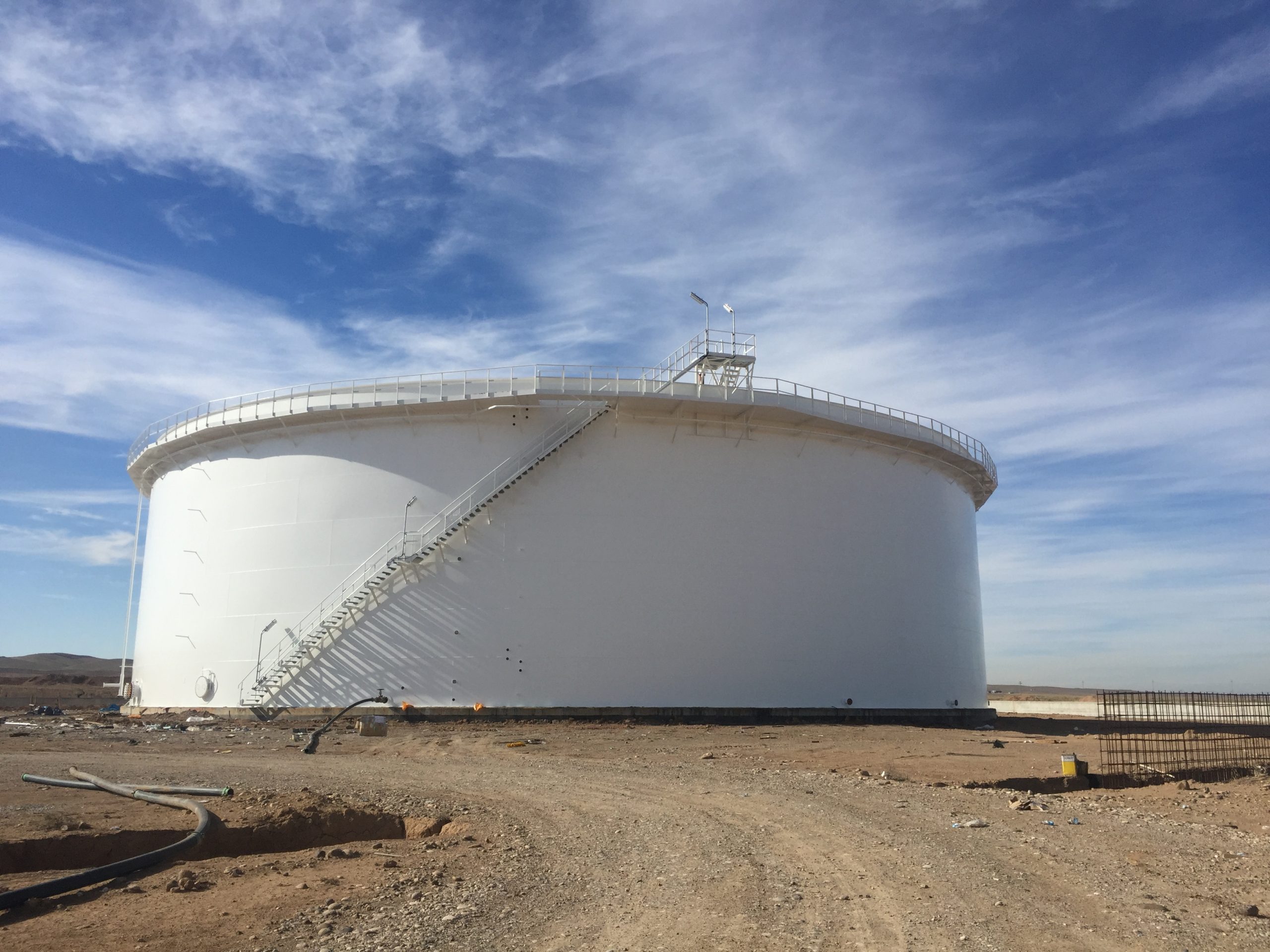 KAR GRUP HURMALI RAFİNERİ HAM PETROL TANKI ERBİL-IRAK 2015 | Silver Teknik